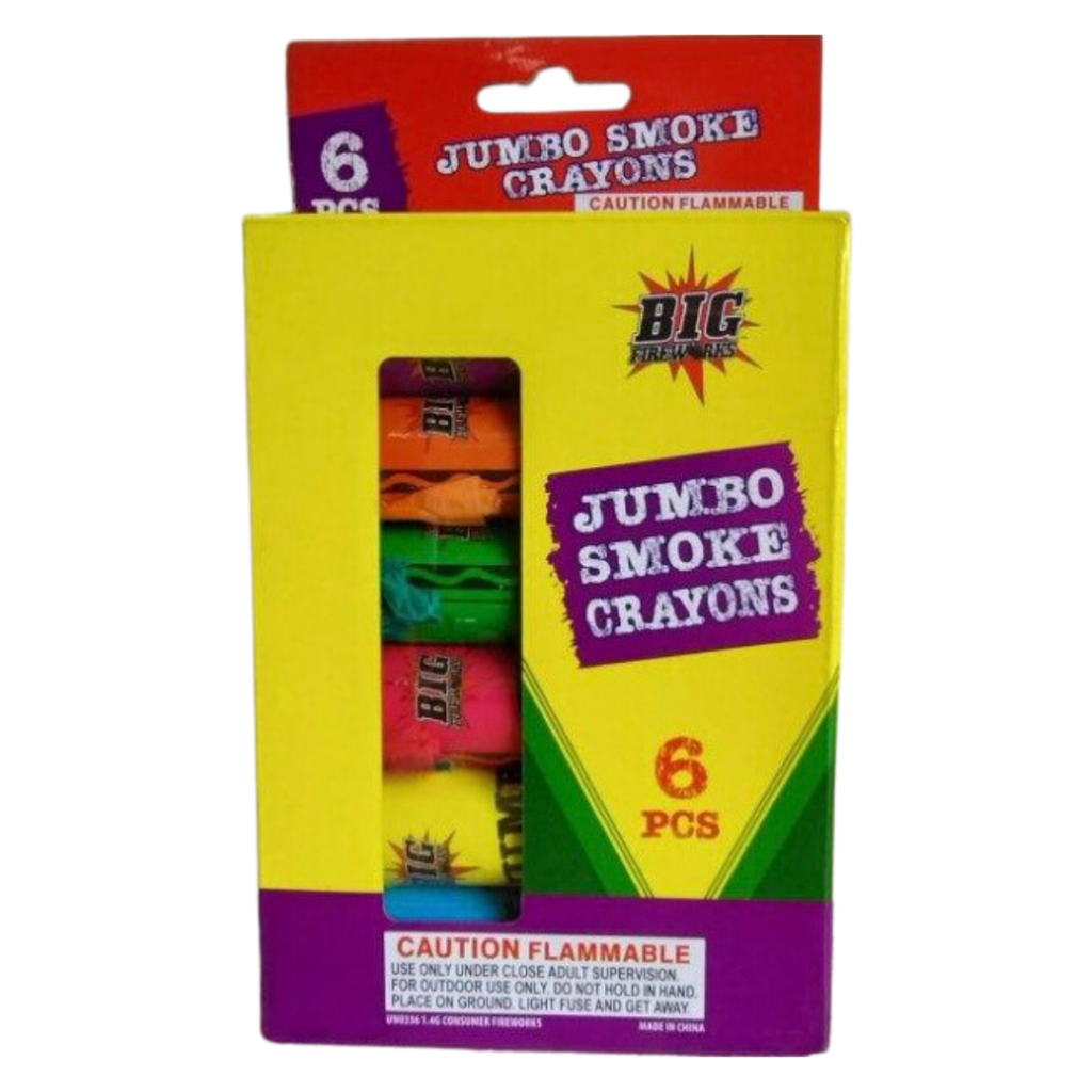 Jumbo Smoke Crayons - patriotfireworks.com